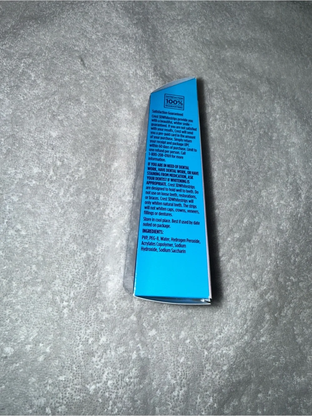 Crest | Other | Crest 3d Whitestrips Classic Vivid Blue Packaging ...